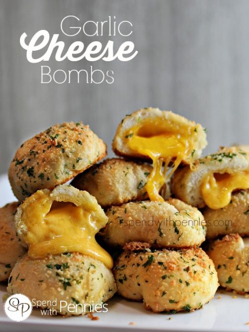 Garlic Cheese Bombs Recipe - Best Crafts and Recipes