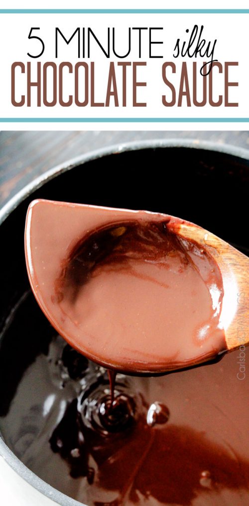 5 Minute Homemade Chocolate Sauce Recipe - Best Crafts and Recipes
