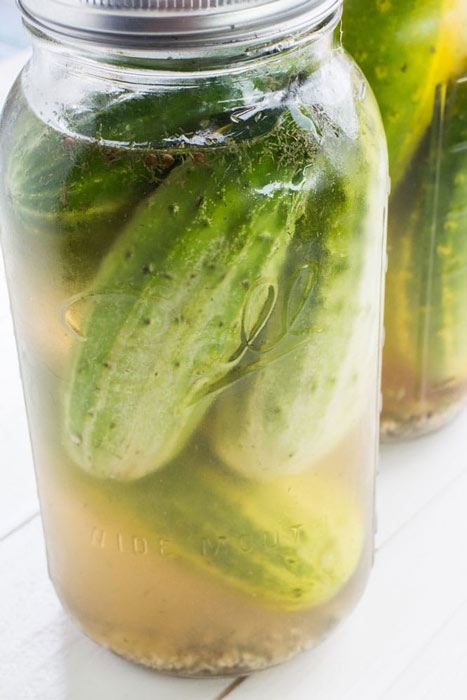 Half Sour Pickles Recipe - Best Crafts and Recipes