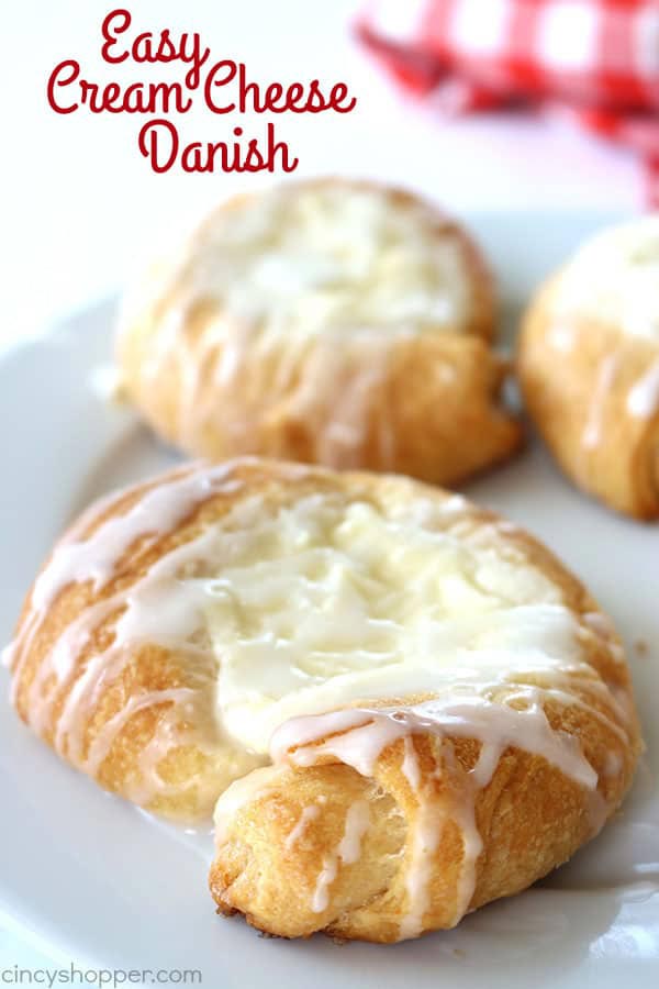 Super Easy Cream Cheese Danish Recipe - Best Crafts and Recipes