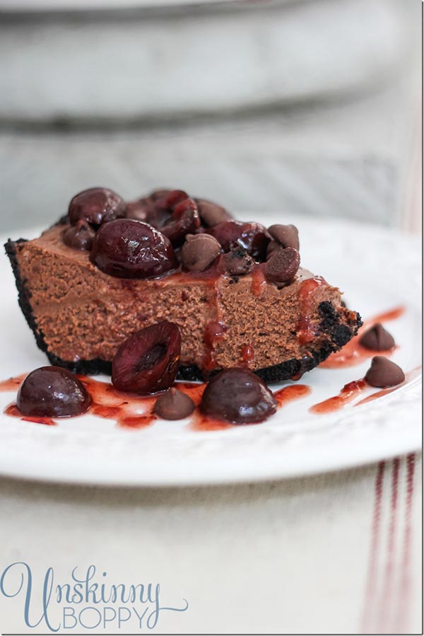 Chocolate Cherry Cheesecake Recipe - Best Crafts and Recipes