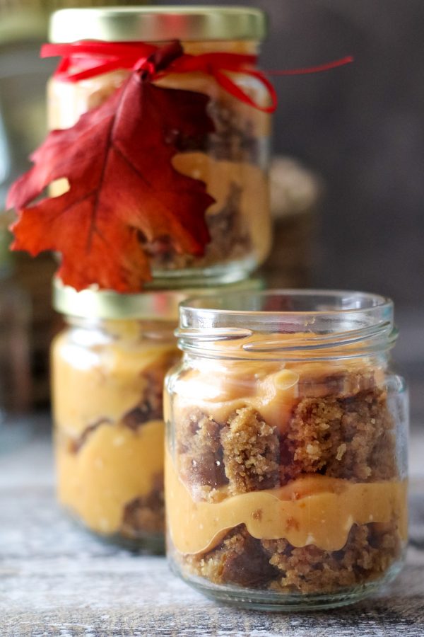Pumpkin Cheesecake Gingerbread Trifles Recipe - Best Crafts and Recipes