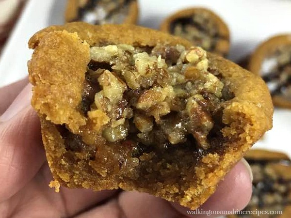 Pumpkin Spice Pecan Cookie Cups - Best Crafts and Recipes