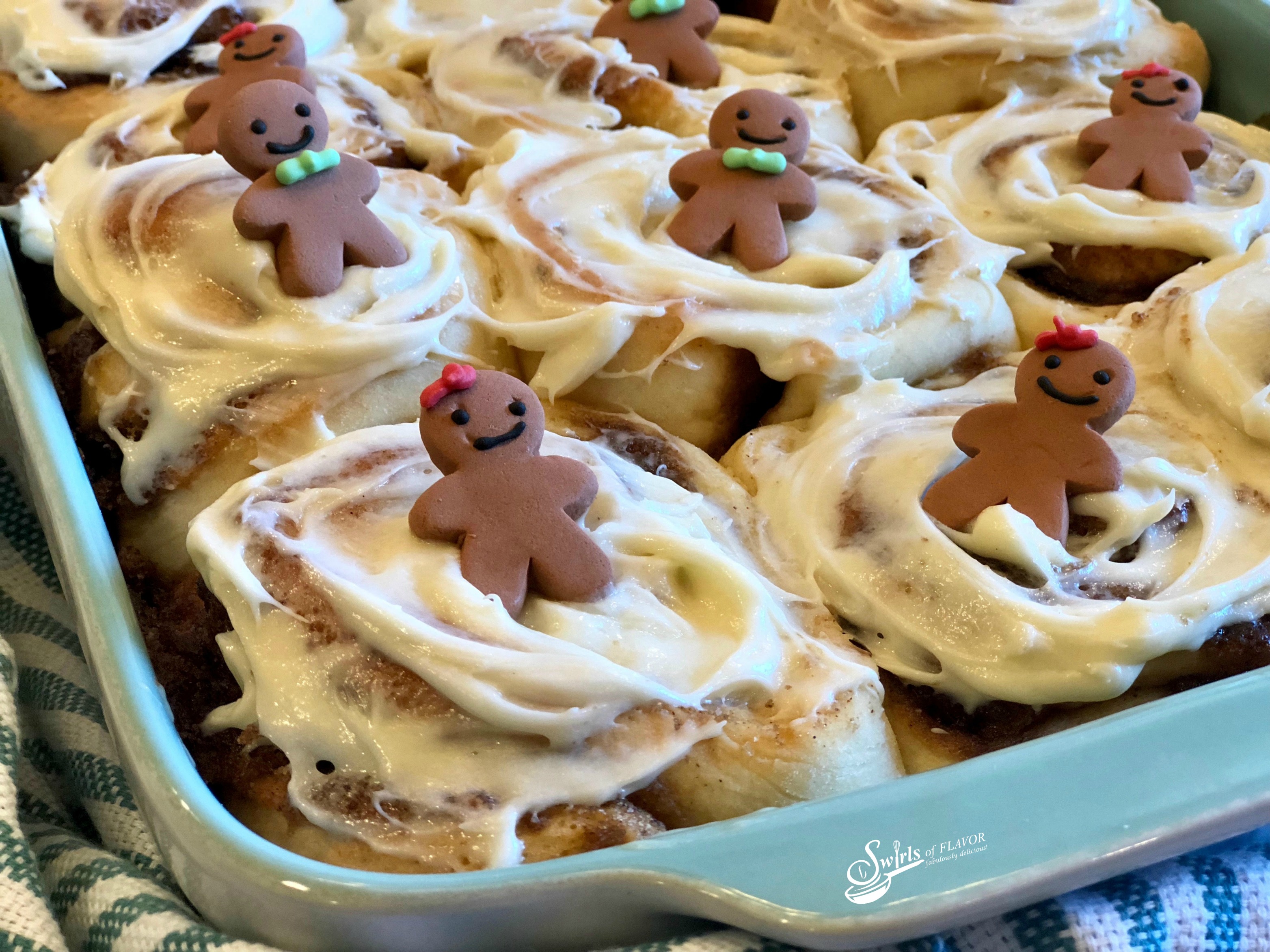 Gingerbread Cinnamon Rolls Recipe - Best Crafts and Recipes