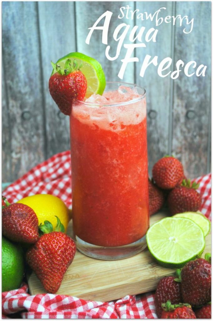 Strawberry Aqua Fresca - Best Crafts and Recipes