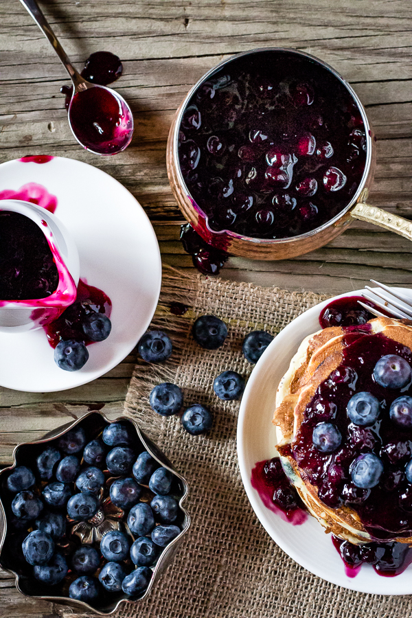 Homemade Blueberry Sauce - Best Crafts and Recipes