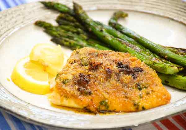 Baked Red Snapper with Garlic Topping - Best Crafts and Recipes
