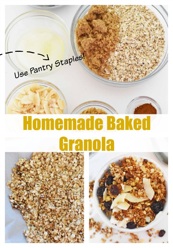 Homemade Baked Granola - Best Crafts and Recipes