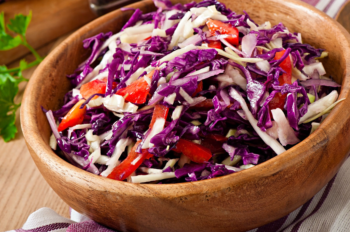 Red Cabbage Salad - Best Crafts and Recipes