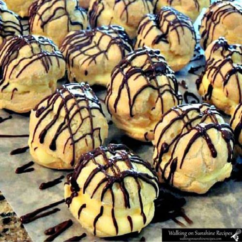 Mini Cream Puffs Recipe - Best Crafts and Recipes