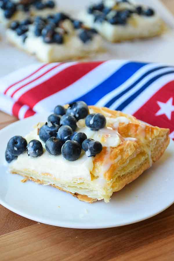 Blueberry Almond Cream Tart - Best Crafts and Recipes