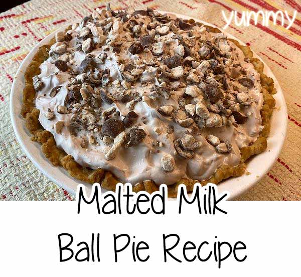 Malted Milk Ball Pie Recipe - Best Crafts and Recipes
