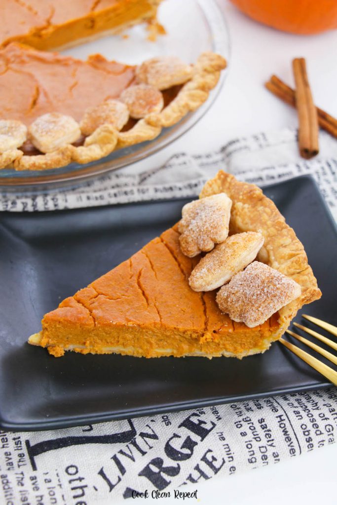 The Best Baked Pumpkin Pie - Best Crafts and Recipes