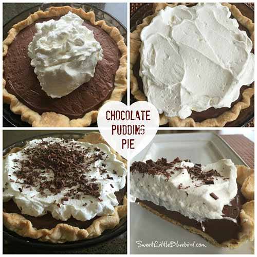 The Best Homemade Chocolate Pudding Pie Recipe Ever - Best Crafts and ...