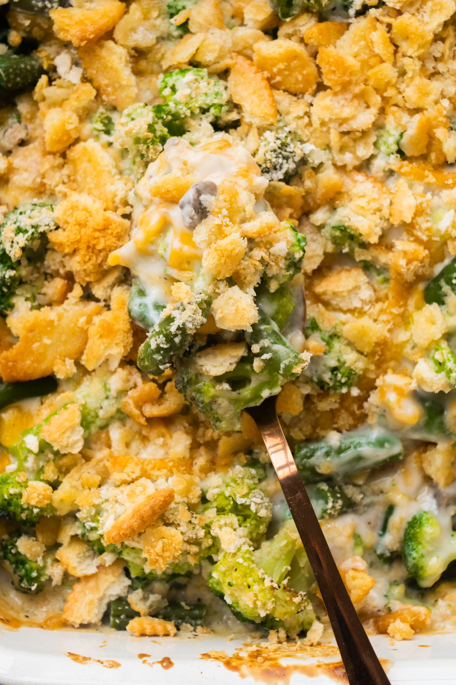 Green Bean Broccoli Casserole (With Frozen Vegetables) - Best Crafts ...