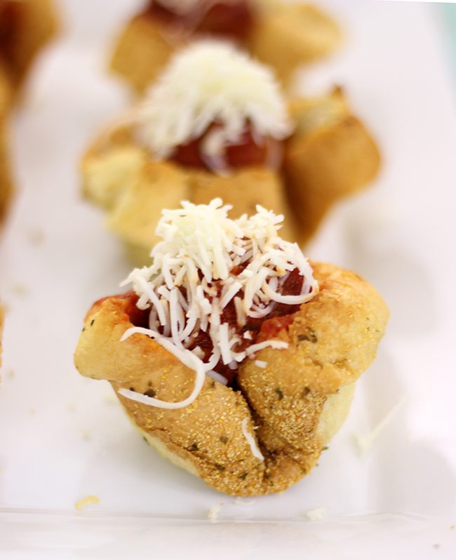 Garlic Bread Meatball Sub Cups - Best Crafts and Recipes