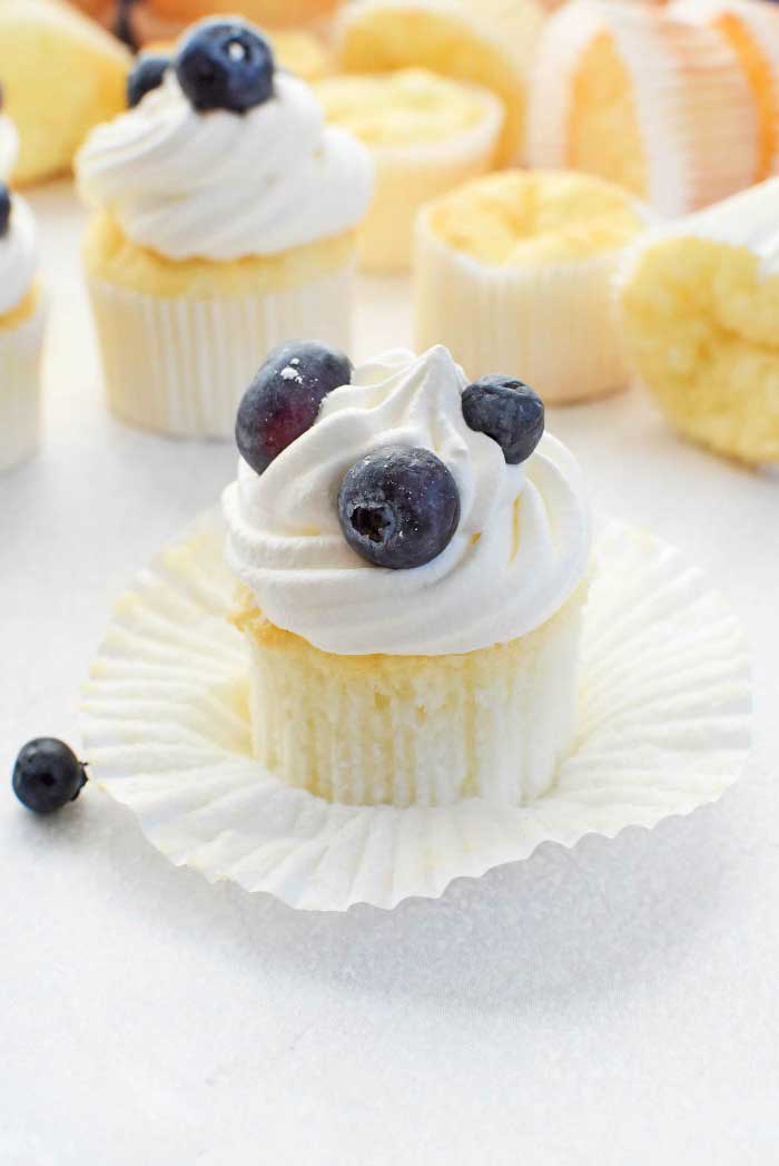 Angel Food Cupcakes (Absolutely Heavenly) - Best Crafts and Recipes