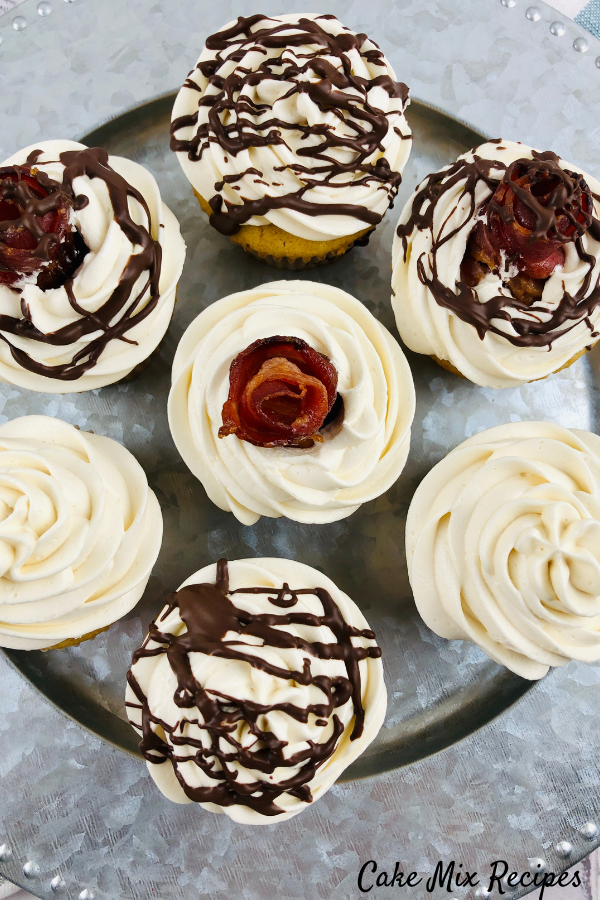 Bacon Maple Cupcakes - Best Crafts and Recipes