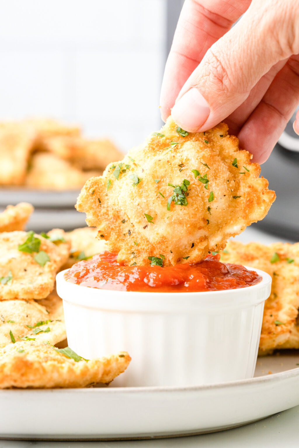 Air Fryer Toasted Ravioli Recipe - Best Crafts and Recipes