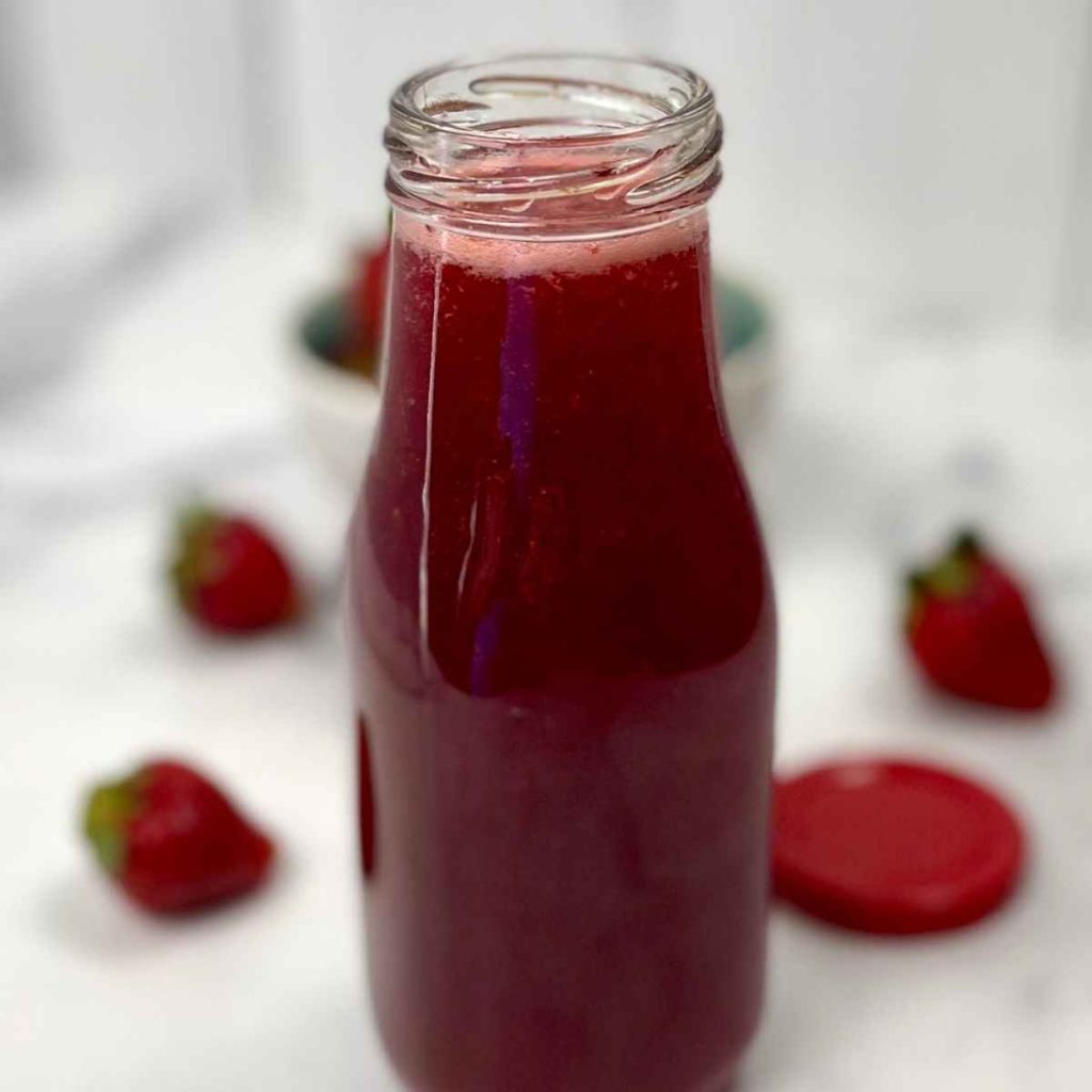 Homemade Strawberry Syrup - Best Crafts and Recipes