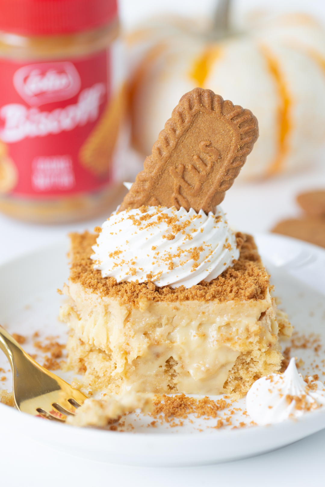 Biscoff Poke Cake Recipe - Best Crafts and Recipes