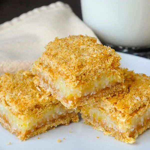 Lemon Graham Crumble Bars - Best Crafts and Recipes