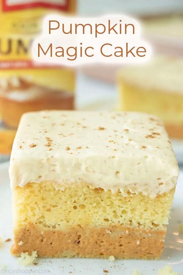 Pumpkin Magic Cake - Best Crafts and Recipes