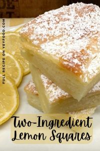 Easy Lemon Squares Recipe - Best Crafts and Recipes