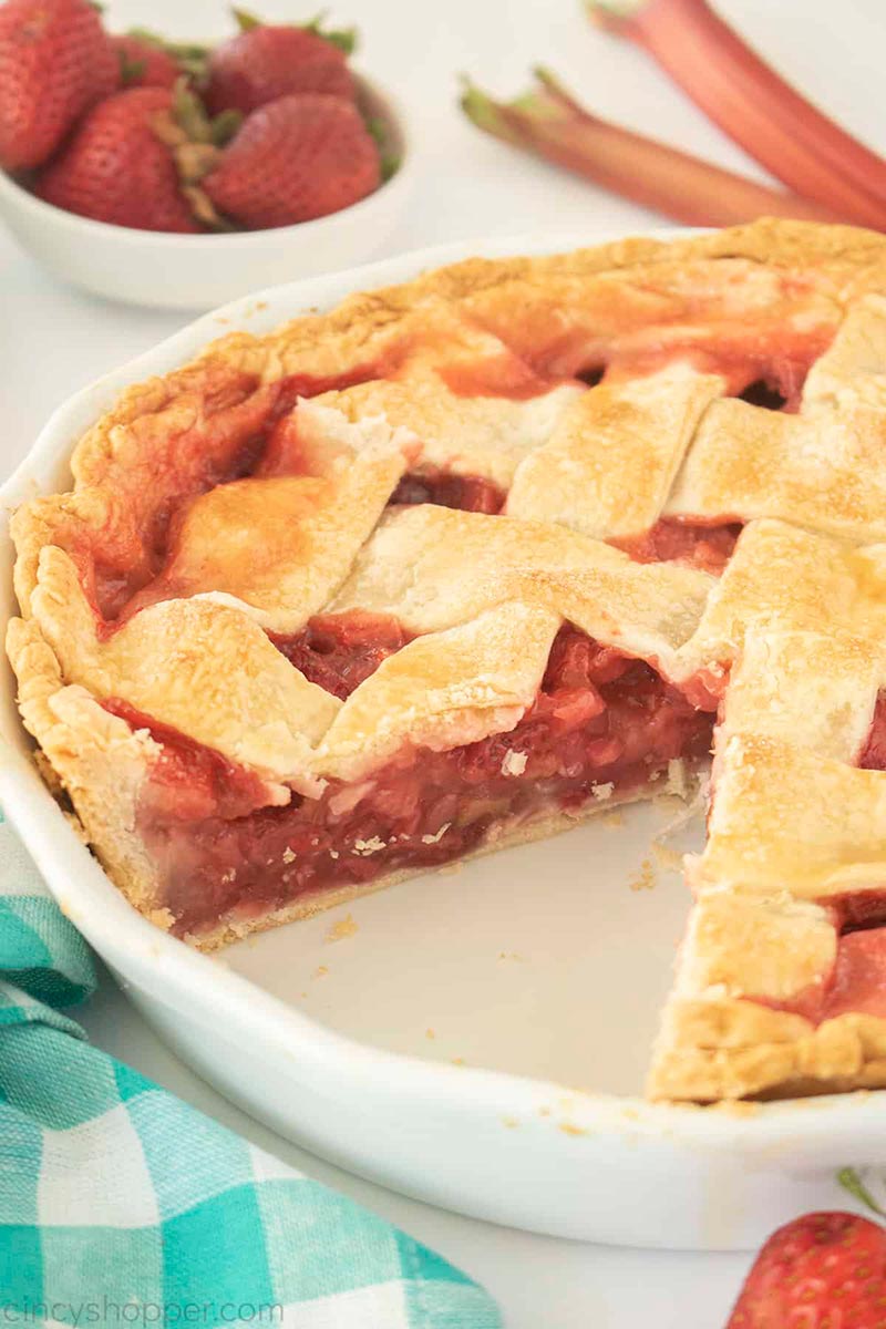 Strawberry Rhubarb Pie - Best Crafts and Recipes